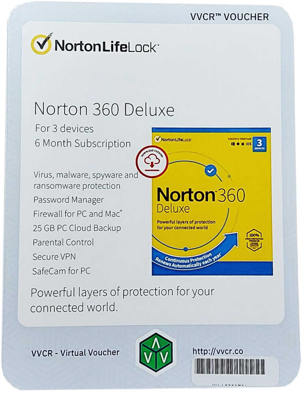 Norton 360 Deluxe 3Device 6Months - Website Hosting | Website Design ...